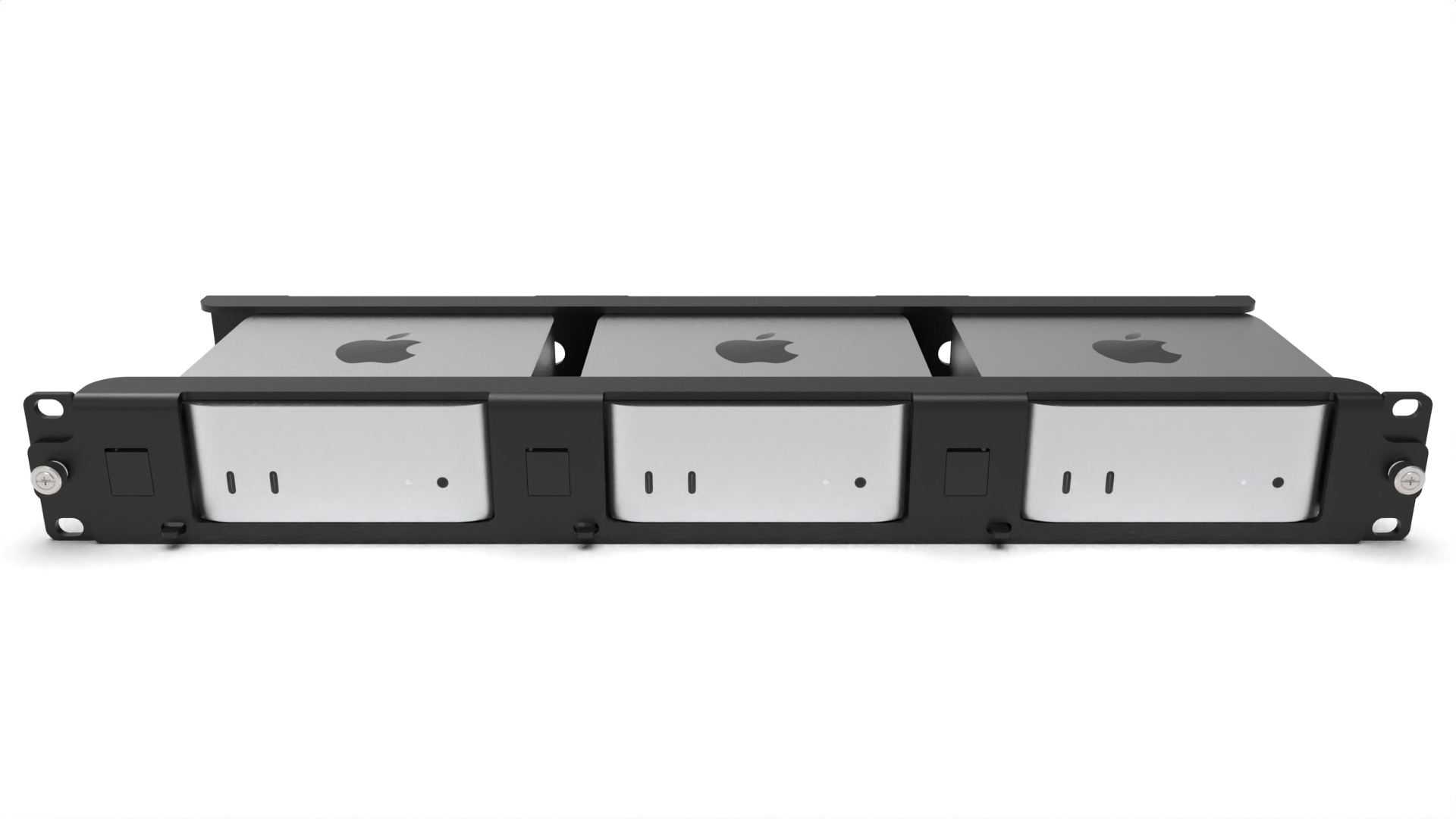 19-inch 1.25U rack mount for 3x Mac mini (2024) - MyElectronics