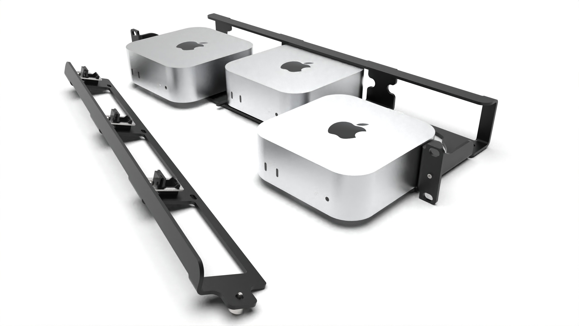 19-inch 1.25U rack mount for 3x Mac mini (2024) - MyElectronics
