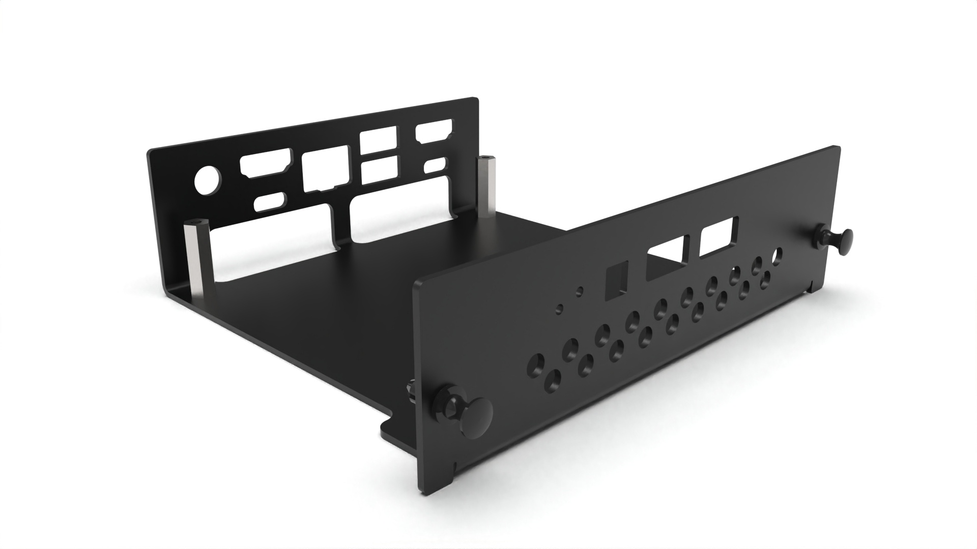 NUC11/12/NUC13 Pro board Tray Pro FRONT REMOVABLE - MyElectronics