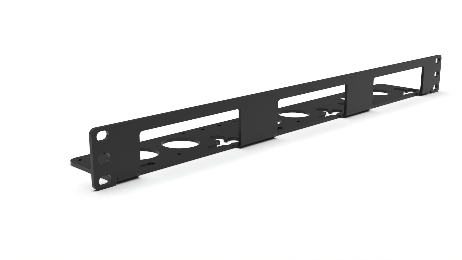 19-inch 1U rack mount for 1~3 NUC Essential/Pro/Pro+ - MyElectronics