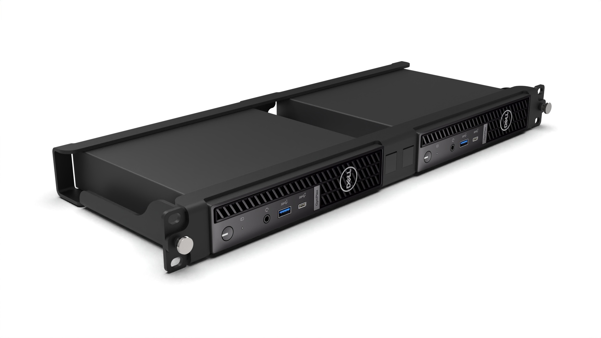 19-inch 1U rack mount for 2x DELL Micro - MyElectronics