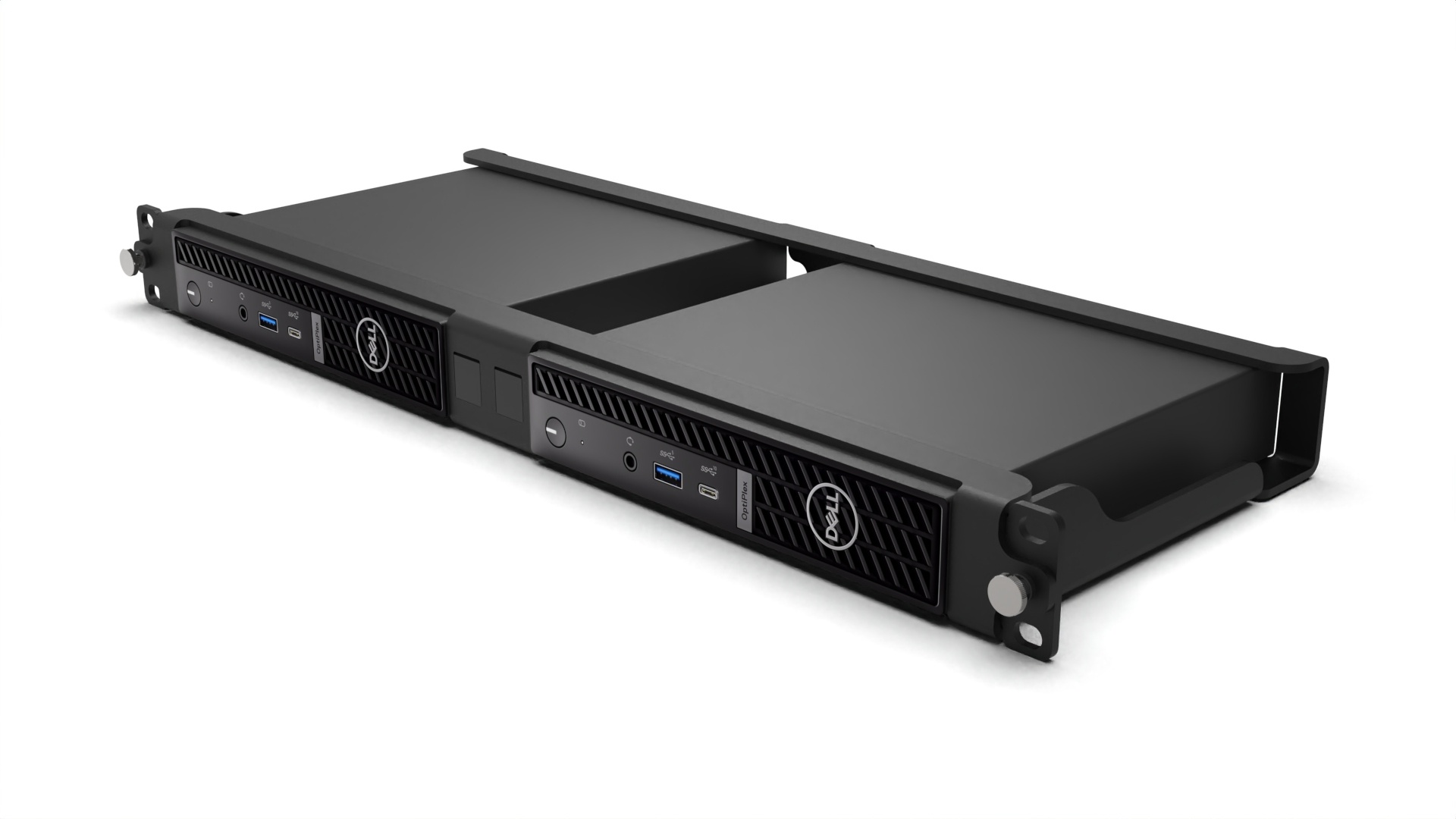 19-inch 1U rack mount for 2x DELL Micro - MyElectronics