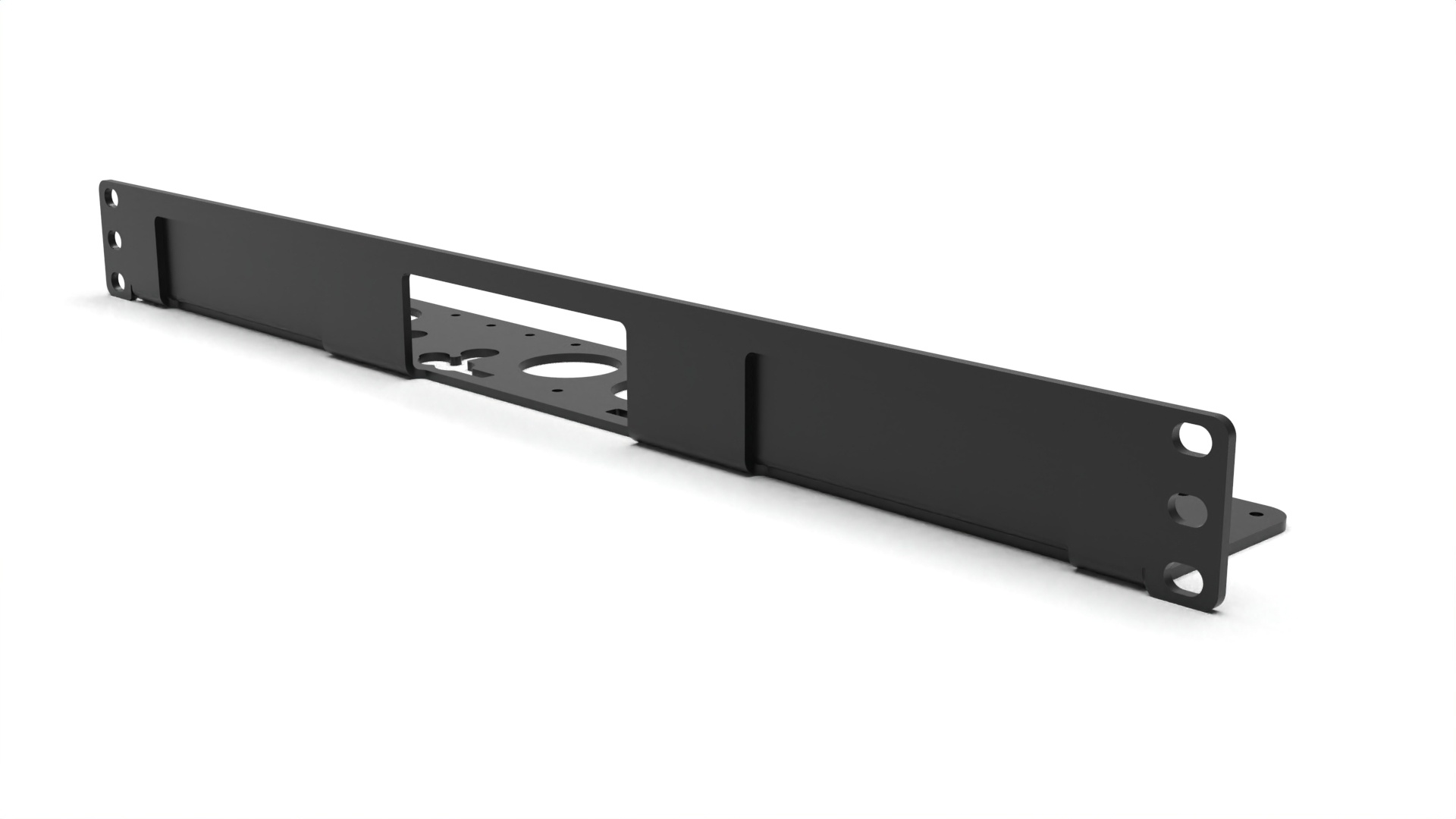 19-inch 1U rack mount for 1~3 NUC Essential/Pro/Pro+ - MyElectronics
