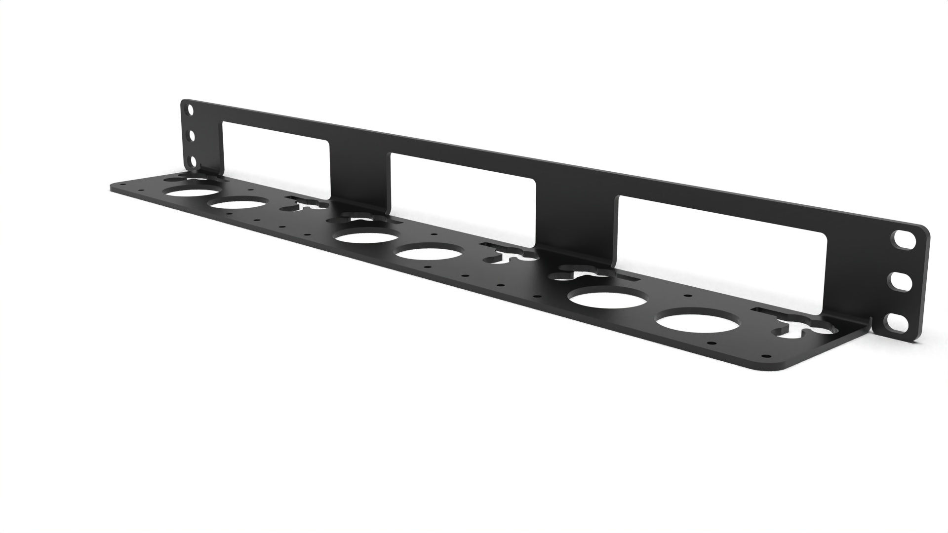 19-inch 1U rack mount for 1~3 NUC Essential/Pro/Pro+ - MyElectronics