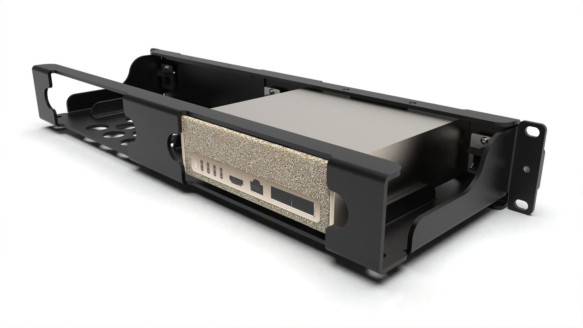 19-inch 1,5U rack mount for 2x NVIDIA DGX Spark - MyElectronics