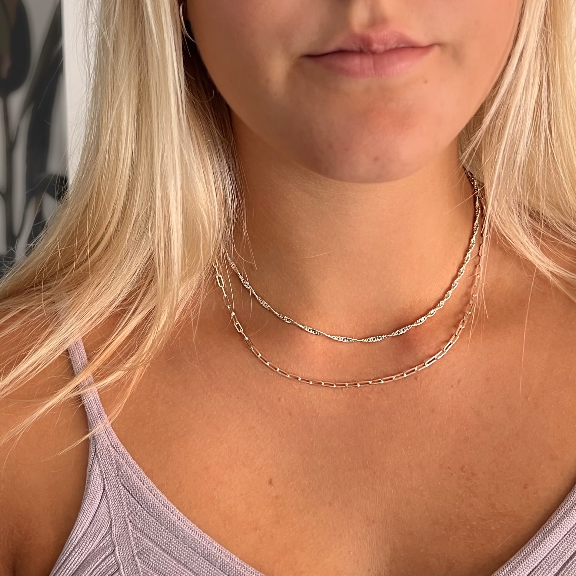 LILA Silver Ana Necklace - Joulberry