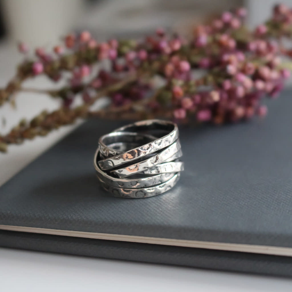 Amor Silver Ava Ring - Joulberry