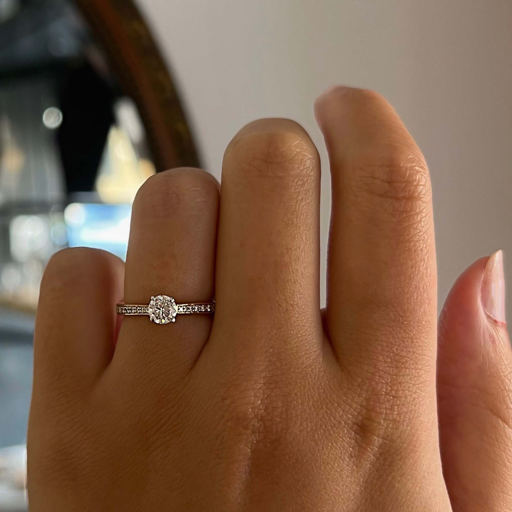 GATSBY Gold Arina Diamond Ring - Joulberry