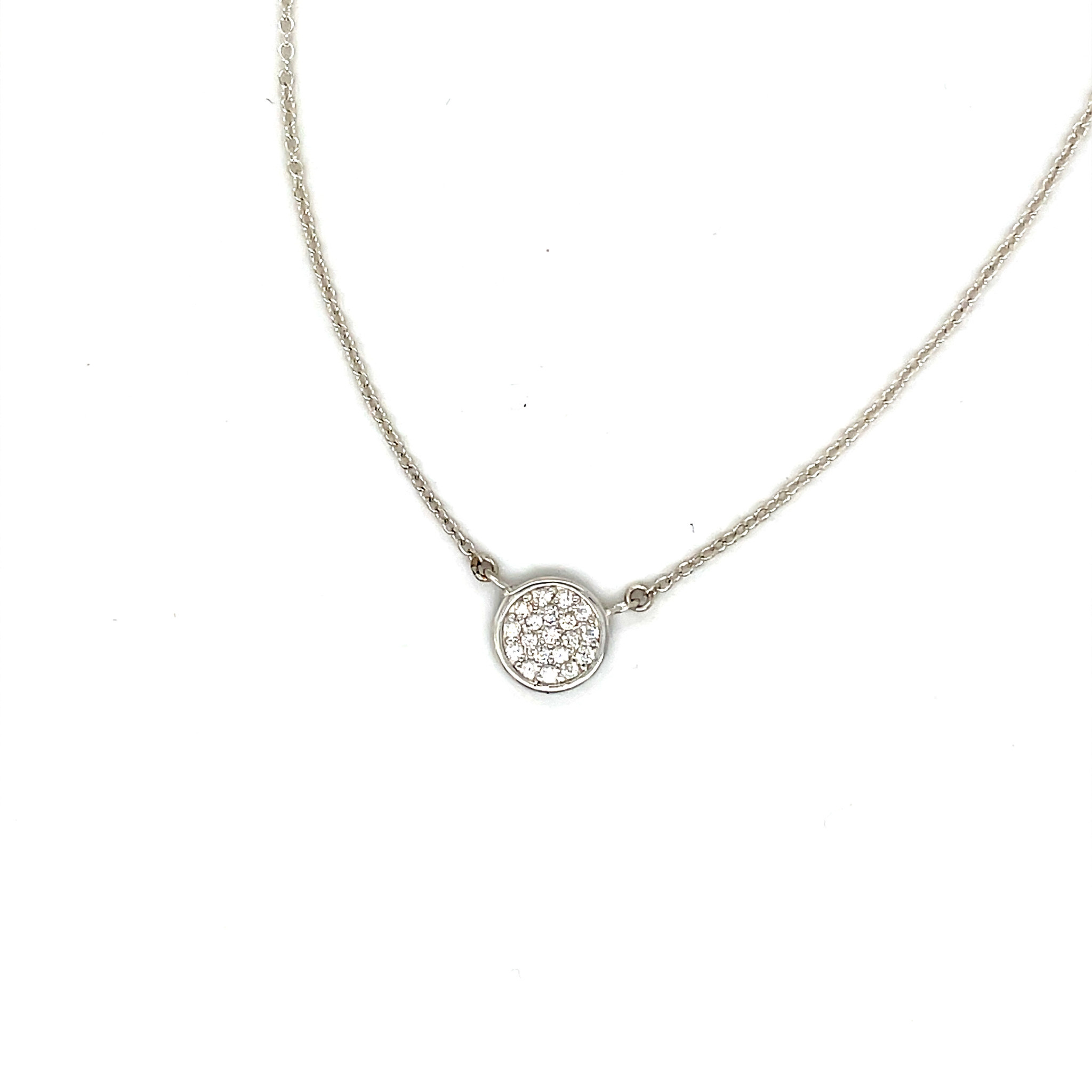 Silver Shimmer Sol Necklace - Joulberry