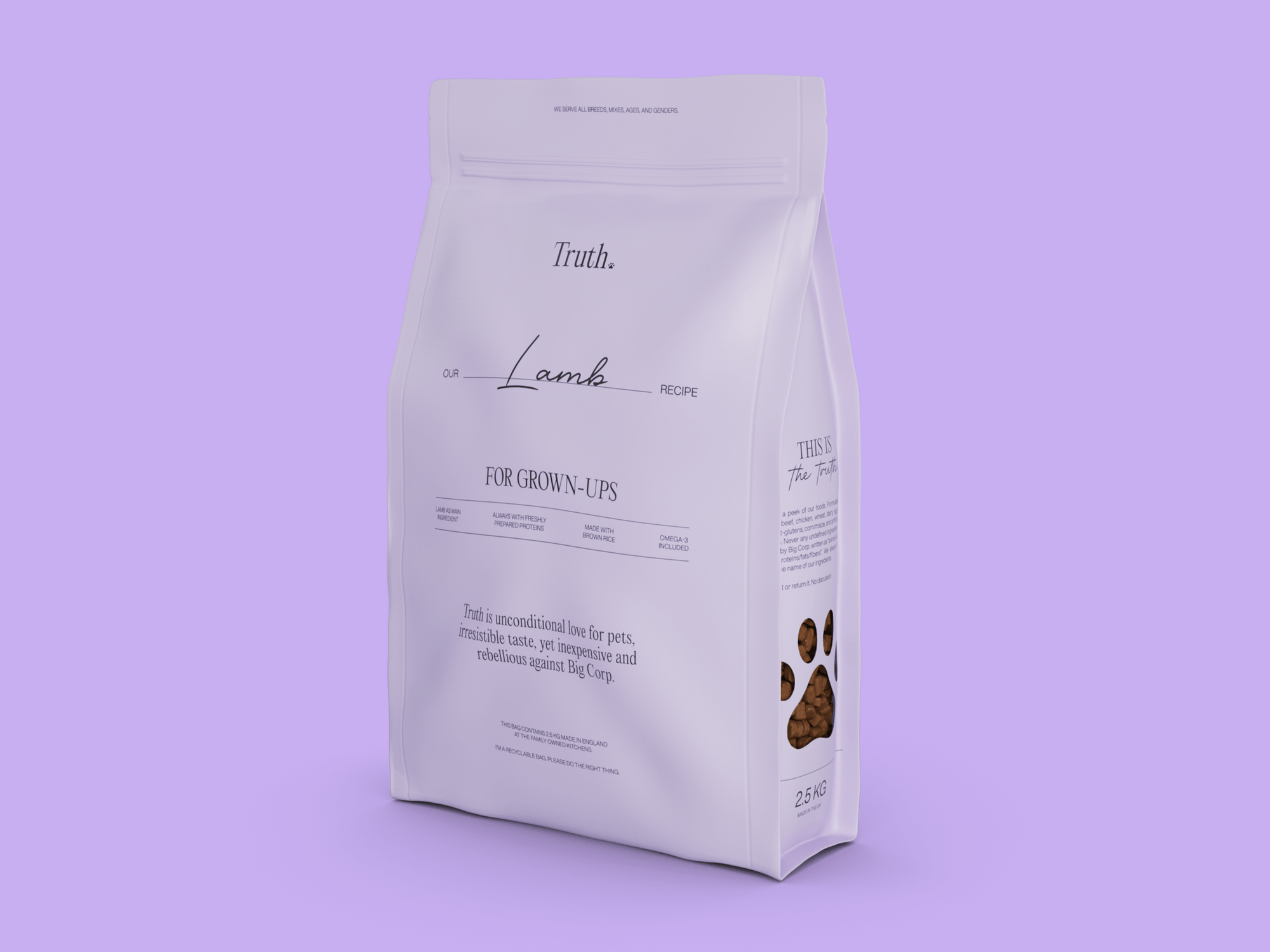 Truth Lamb Recipe for Grown-Ups - The Dog Lounge