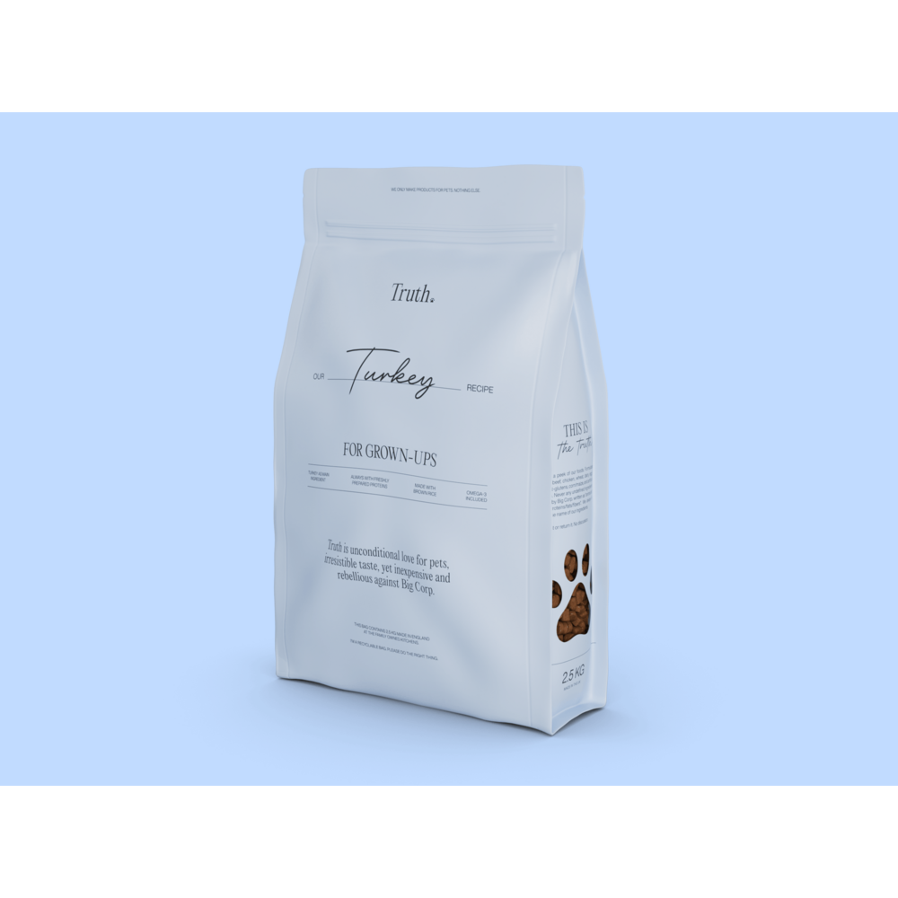 Truth Turkey Recipe for Grown-Ups - The Dog Lounge
