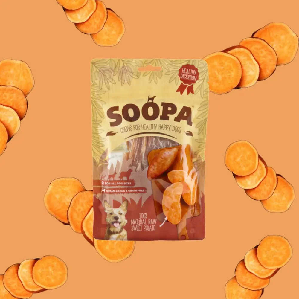 Soopa Natural Sweet Potato Chews - The Dog Lounge