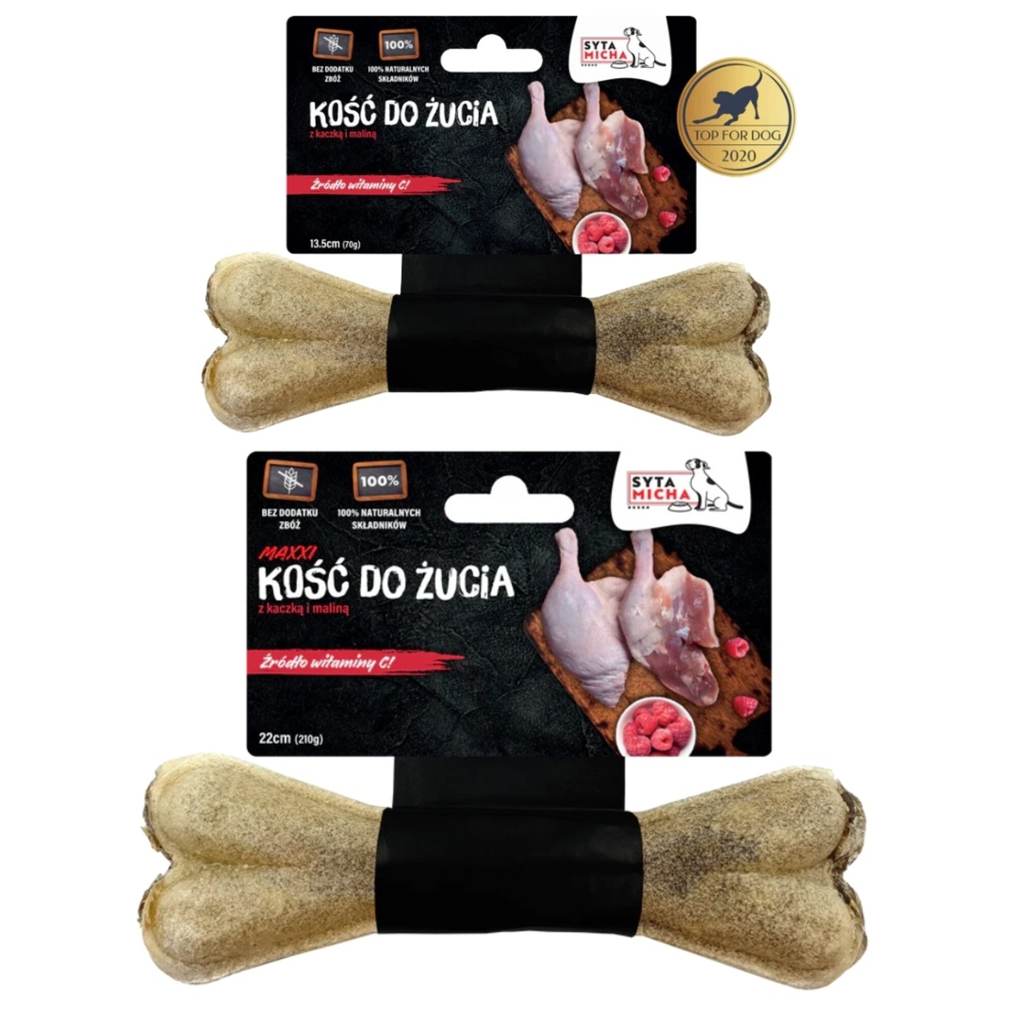 Syta Micha Rund met Eend en Frambozen Bot - The Dog Lounge