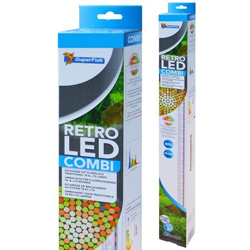 Superfish Retroled Combi T8 & JT5 100 cm / 38 W kopen | PEEKOI.NL - Peekoi