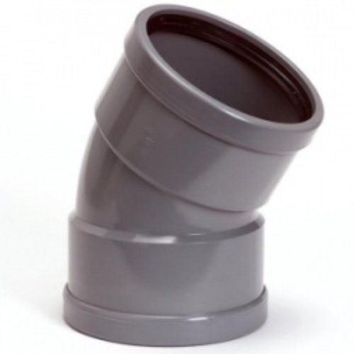 PVC Afvoer Bochten met Rubber Manchet | PEEKOI.NL - Peekoi