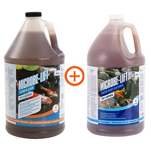 Microbe-Lift Clean & Clear 4 ltr en Microbe-Lift Super Start 4 ltr - Peekoi