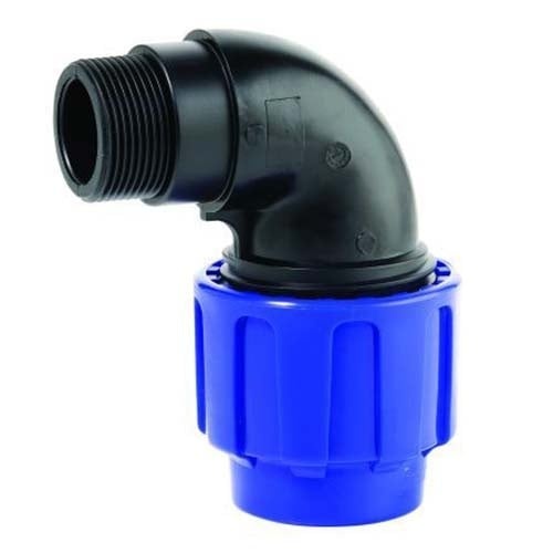 PP klemkoppeling knie 90° Ø75 x 2½" buitendraad kopen | PEEKOI.NL - Peekoi