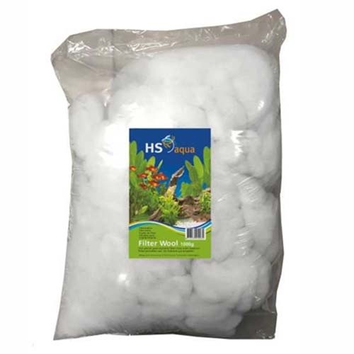 HS Aqua Watten Wit 1000 gram kopen | Witte Watten voor Aquaria - Peekoi