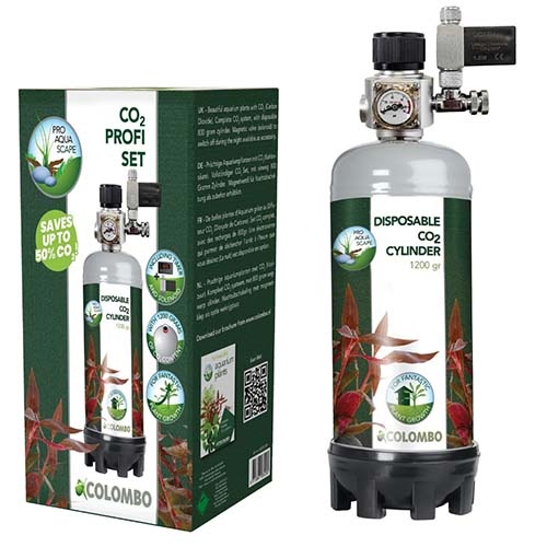 Colombo CO2 Profi Set 1200 gram kopen | Aquarium CO2 producten - Peekoi