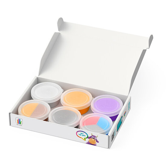 Hey Clay modeling clay farm animals: cow, dog, sheep | Little Thingz