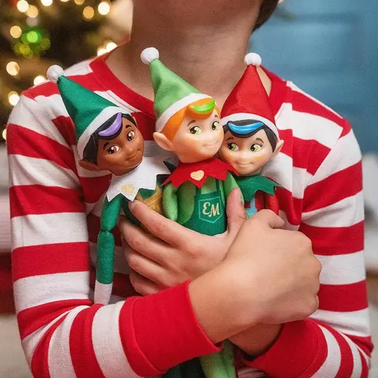 The Elf On The Shelf | Elf Mates Toy Maker Met Bruine Ogen | Little Thingz