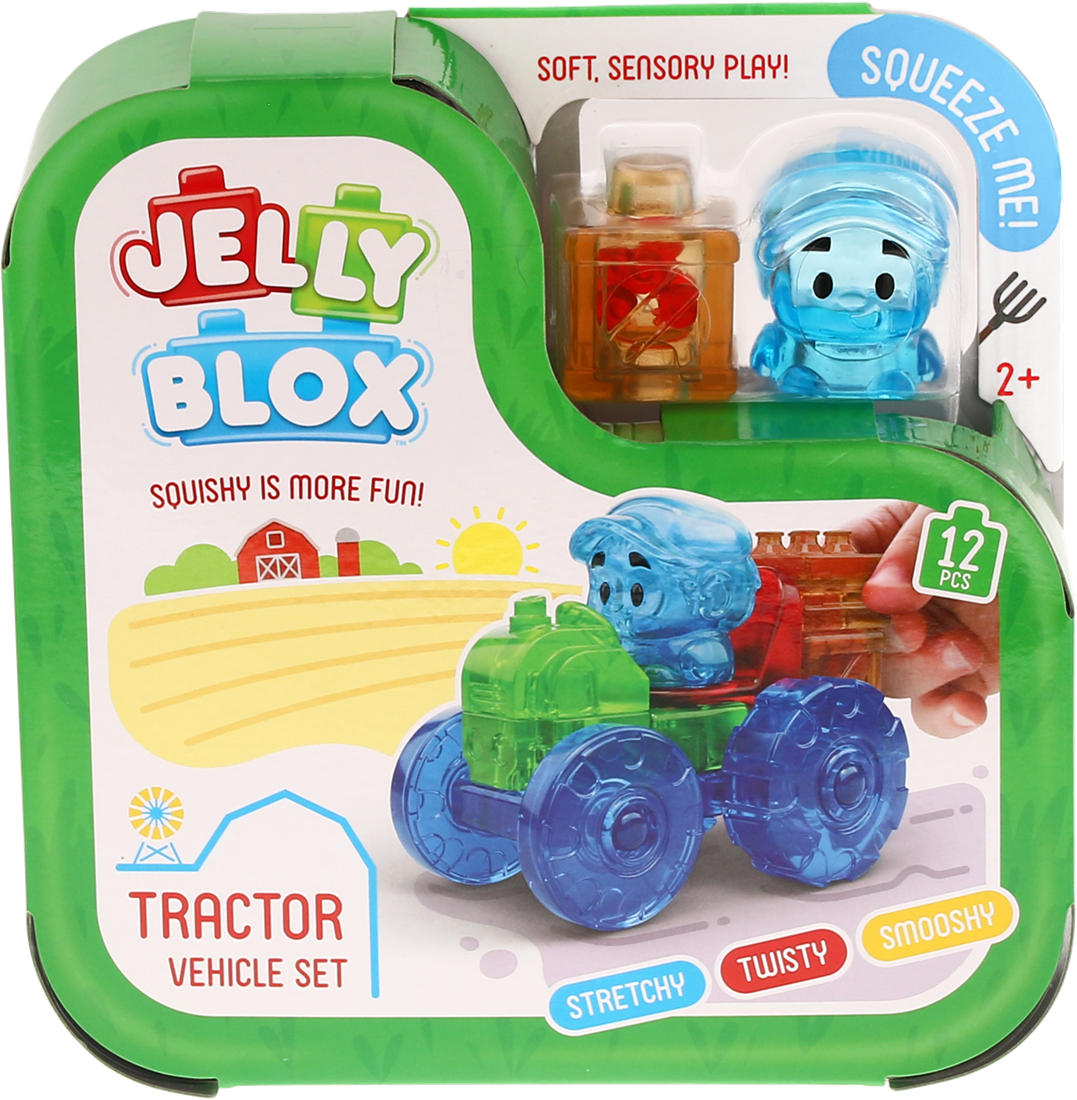 Goliath | Jelly Blox Tractor Vehicle Set | Little Thingz