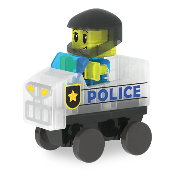 Magna-Tiles | Police Patrol 20 Piece Set | Little Thingz