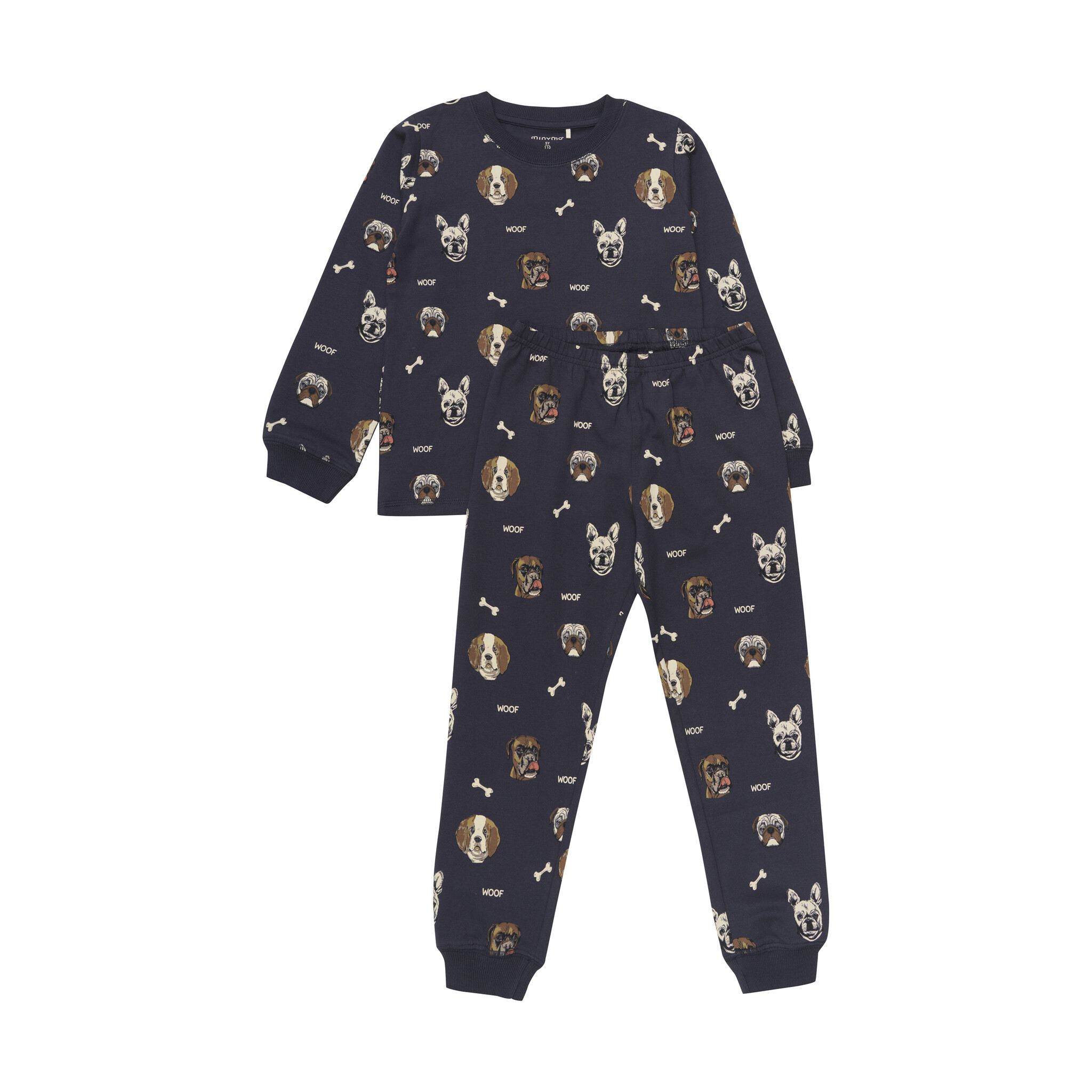 Minymo Pyjama aus Biobaumwolle mit Hunden bei Bauchliebe.ch kaufen ...