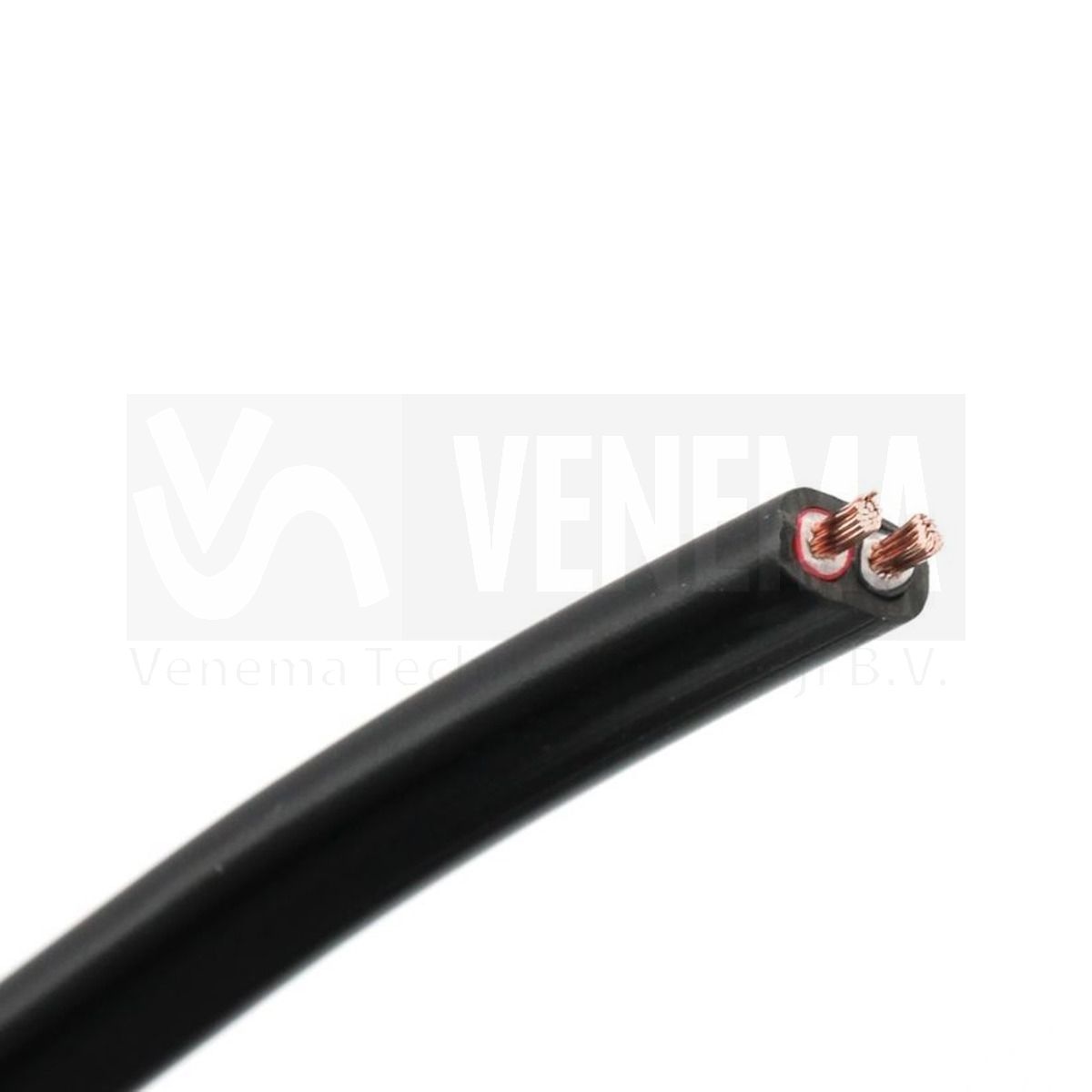 Meervoudige kabel plat 2x2.5mm2 | Dubbeladerige kabel - VenemaTech.shop