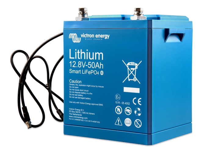 Lithium accu Smart 12,8V 50Ah | Victron Accu >> - VenemaTech.shop