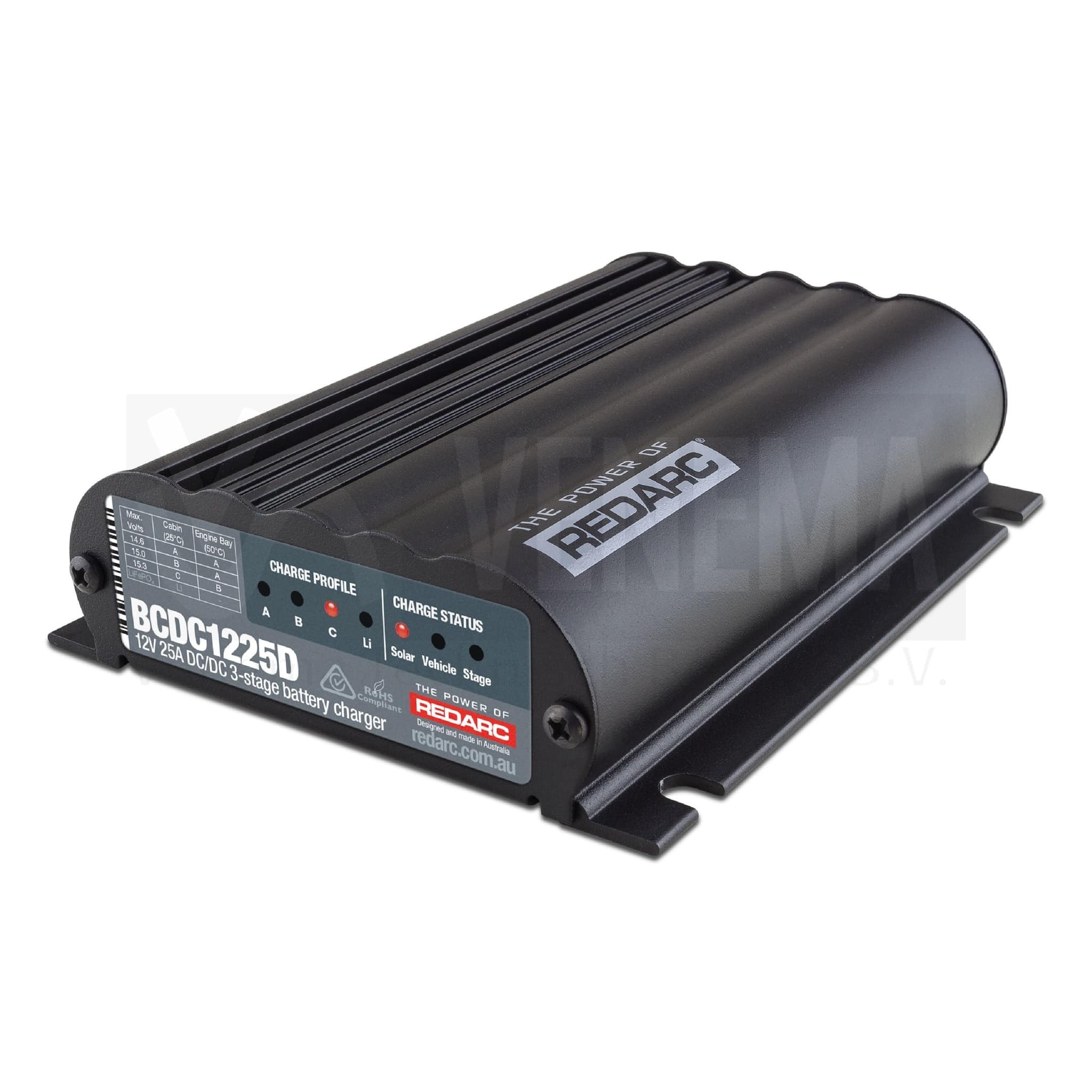 Redarc voertuiglader 12V 25A Dual | Auto Acculaders - VenemaTech.shop