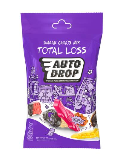 Total Loss Autodrop -Doos 16 Stuks - Snoepdiscounter.nl