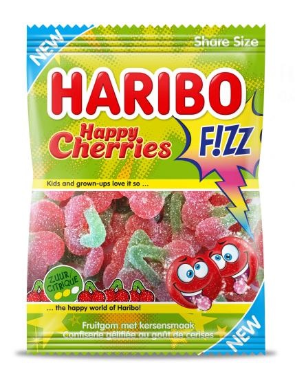 Haribo Zure Kersen -Doos 14x200 gram - Snoepdiscounter.nl