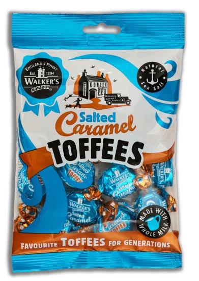 Salted Caramel Toffees - 150 gram - Snoepdiscounter.nl