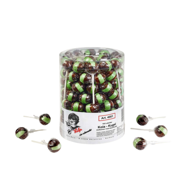Cola Lolly Silo 100 Stuks - Snoepdiscounter.nl