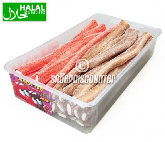 Jumbo Sour Cherry Cola -Doos 30 stuks - Snoepdiscounter.nl