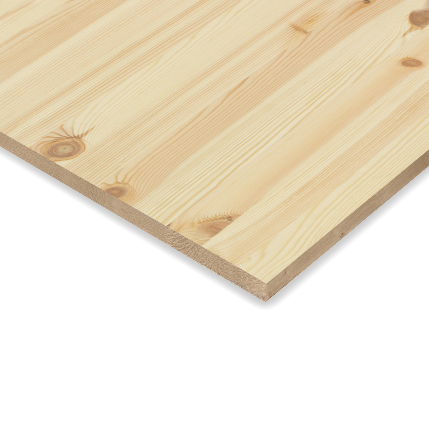 Arbeitsplatte aus Kiefer-Leimholz (A/B) ‚Äì 1,8 cm | Eichenholzprofi