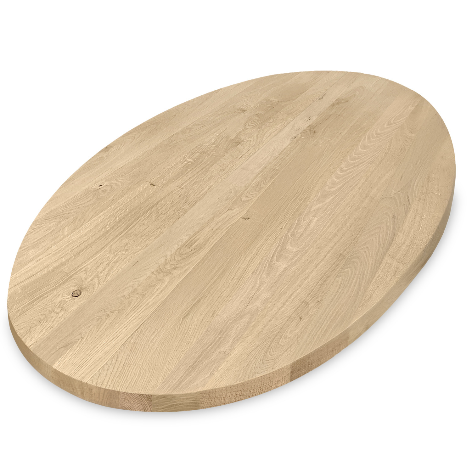 Tischplatte Holz Oval