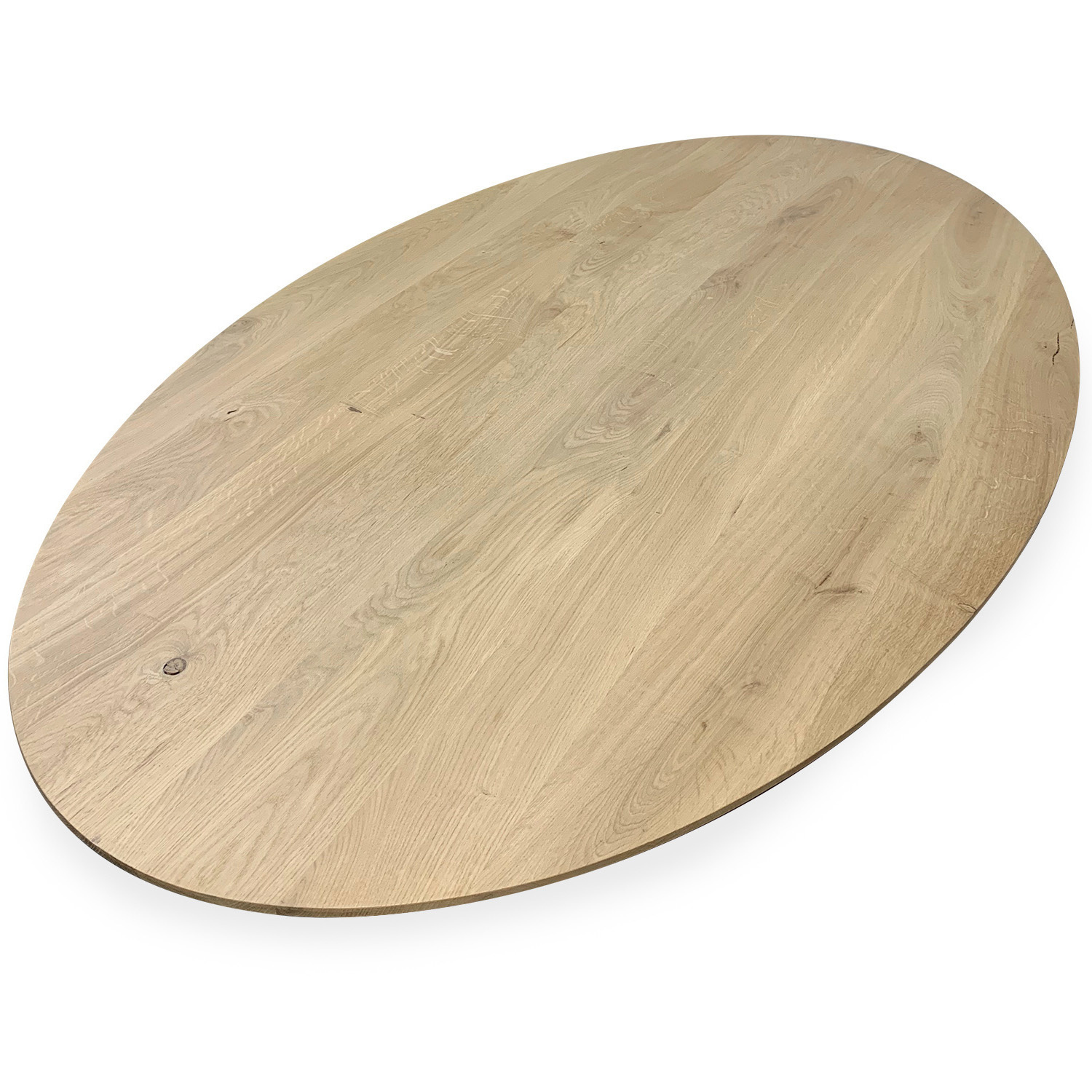 Tischplatte Holz Oval