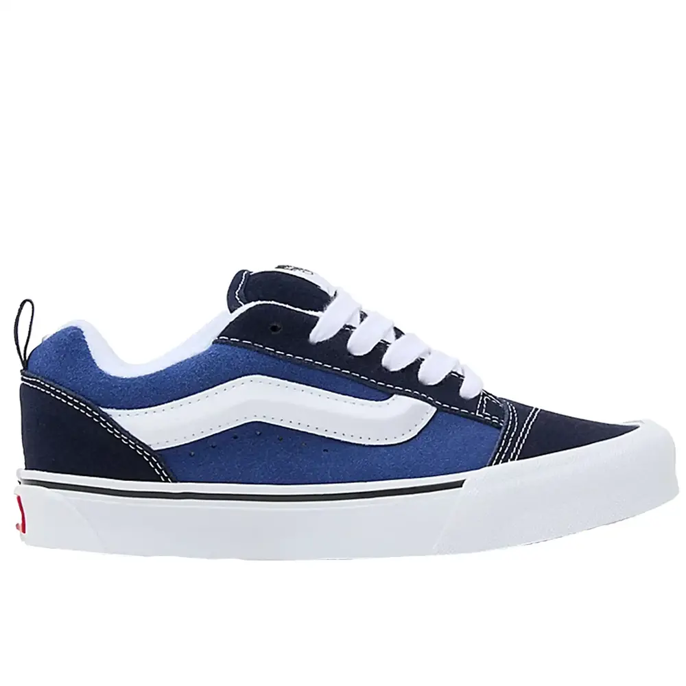 Vans Knu Skool Navy True White - Burned Sports