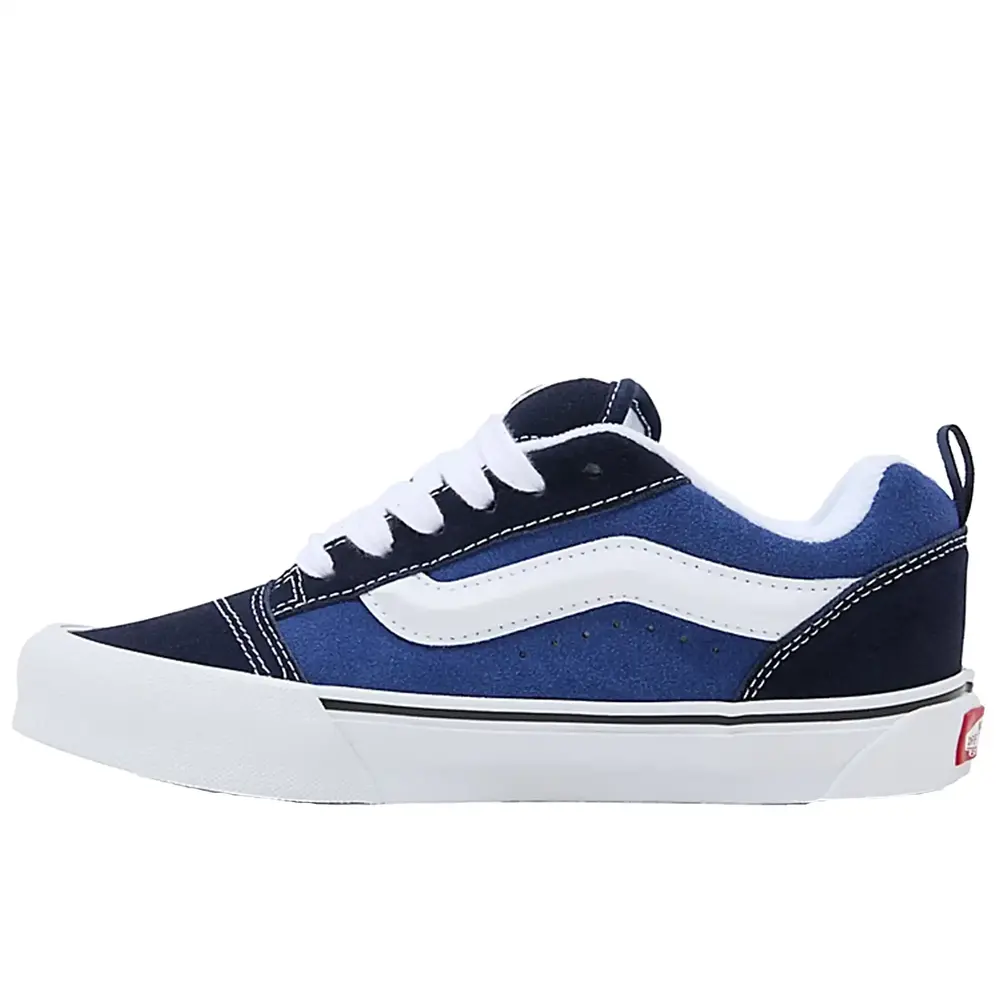 Vans Knu Skool Navy True White - Burned Sports