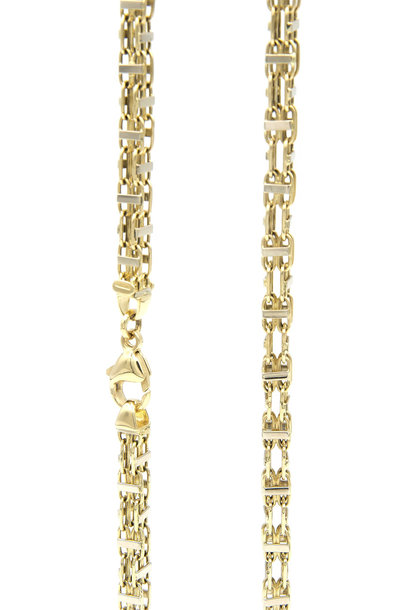 Zoek je een echte gouden mannen ketting? - De Goud Winkel