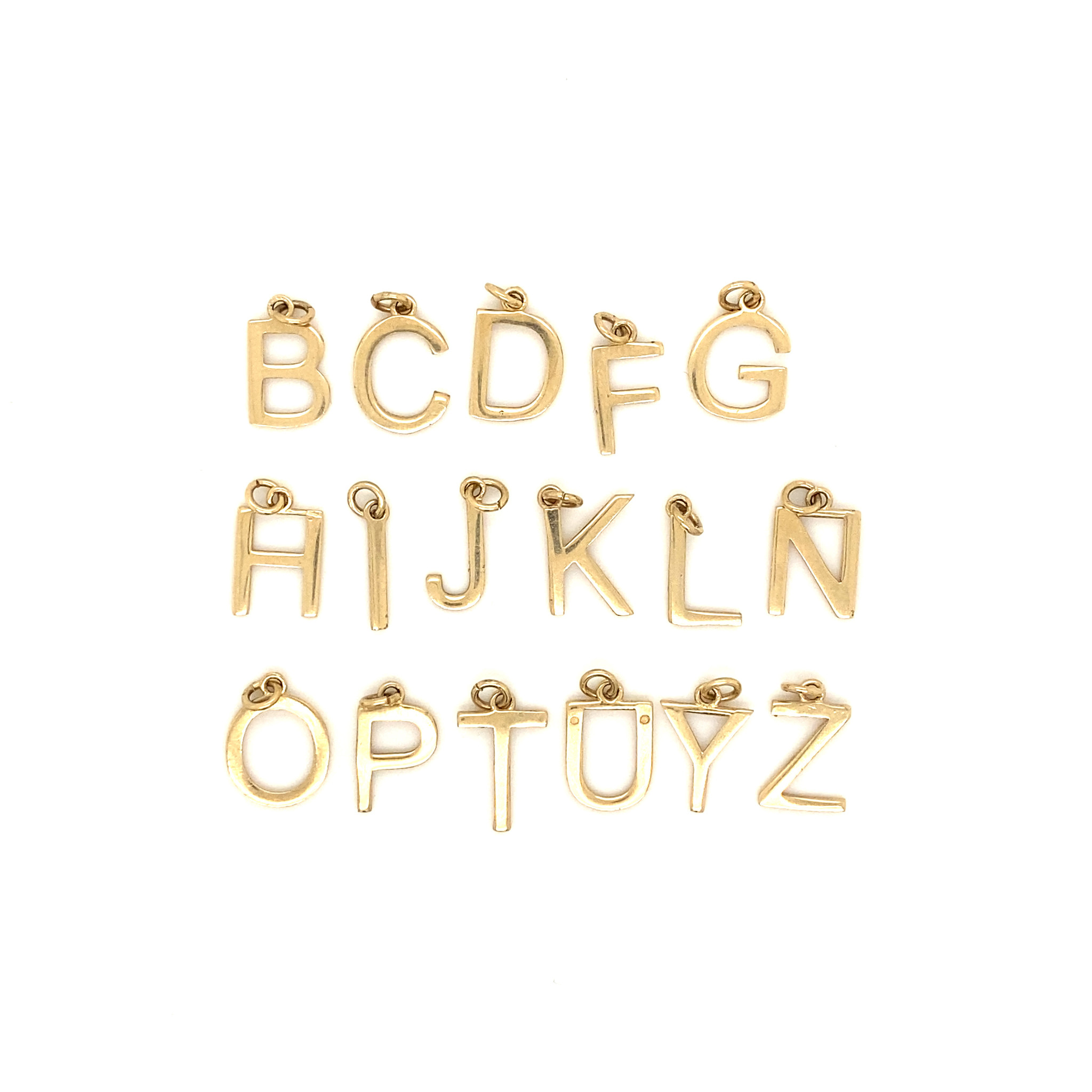 Hanger letters clean - De Goud Winkel