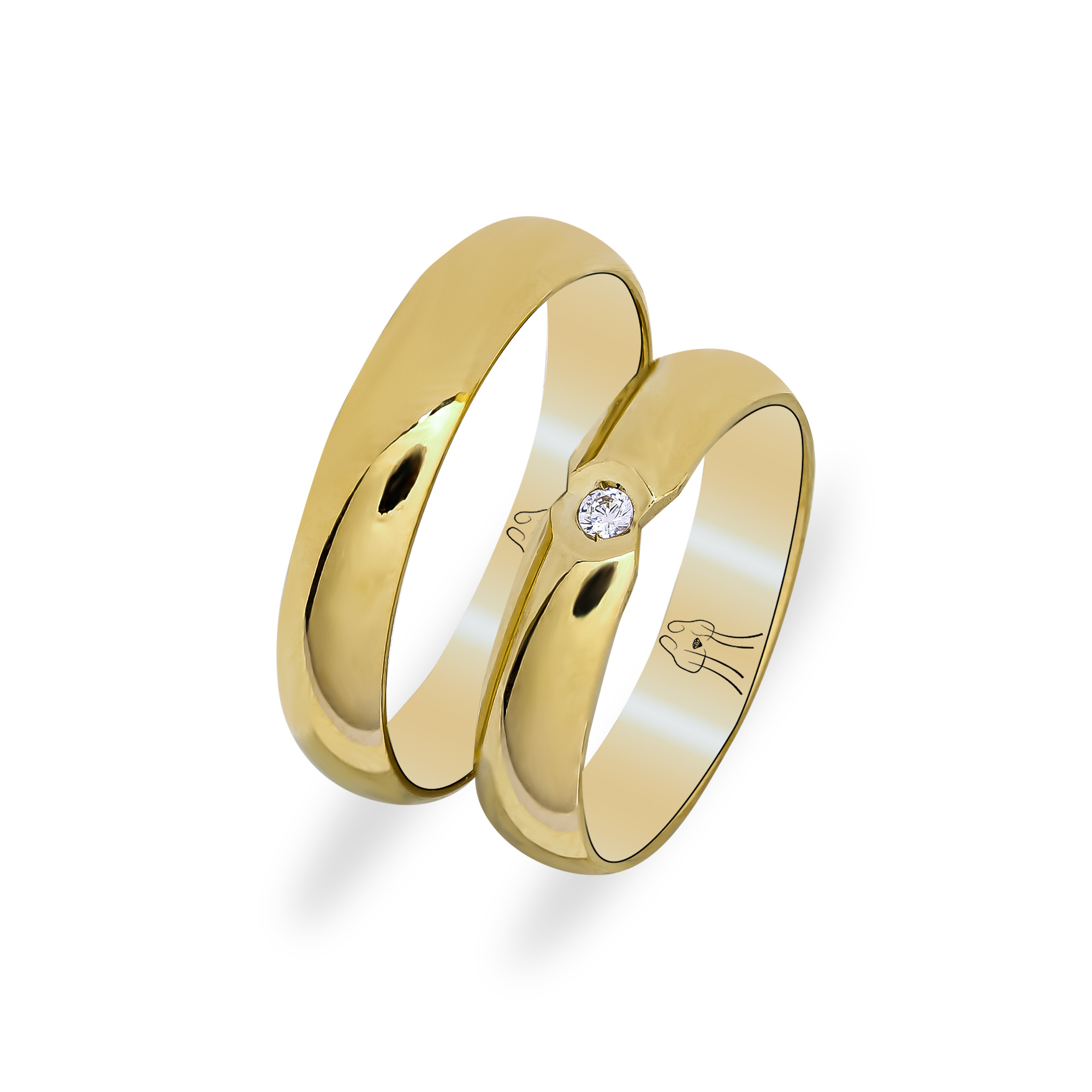 Sean & Madonna trouwringen - De Goud Winkel