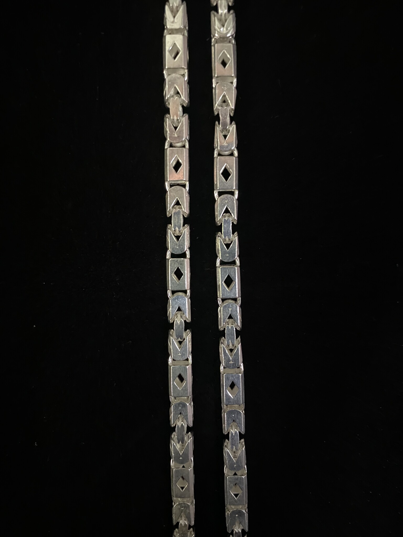 Ketting zilver Bryza schakel - De Goud Winkel