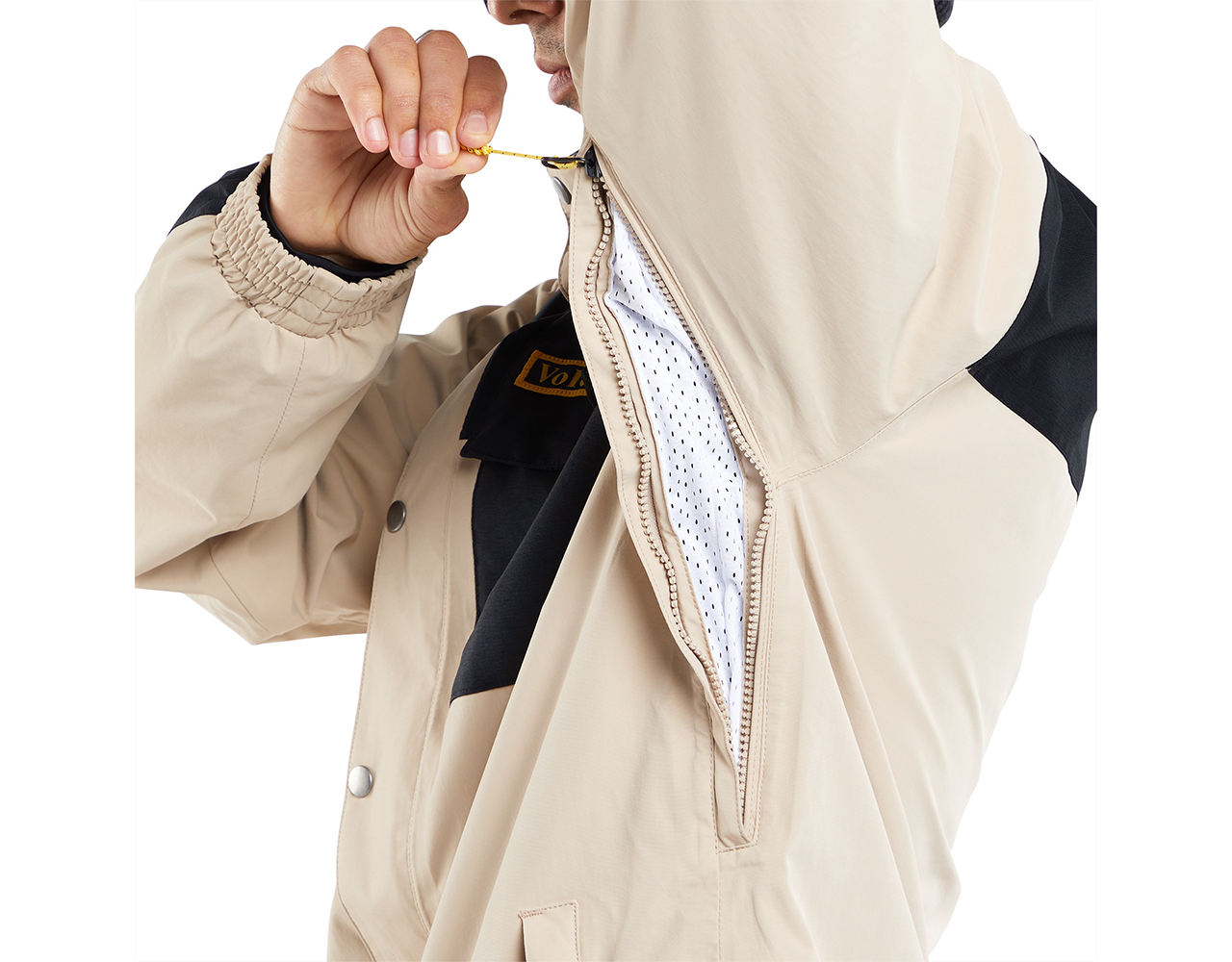 Volcom Longo GORE-TEX Jacket Khakiest | Behind The Pines Amsterdam ...