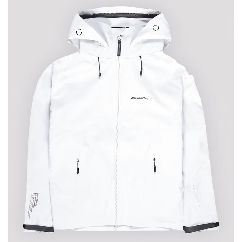 Beyond Medals High Tech Jacket 3L Grey Snow - Behind the Pines
