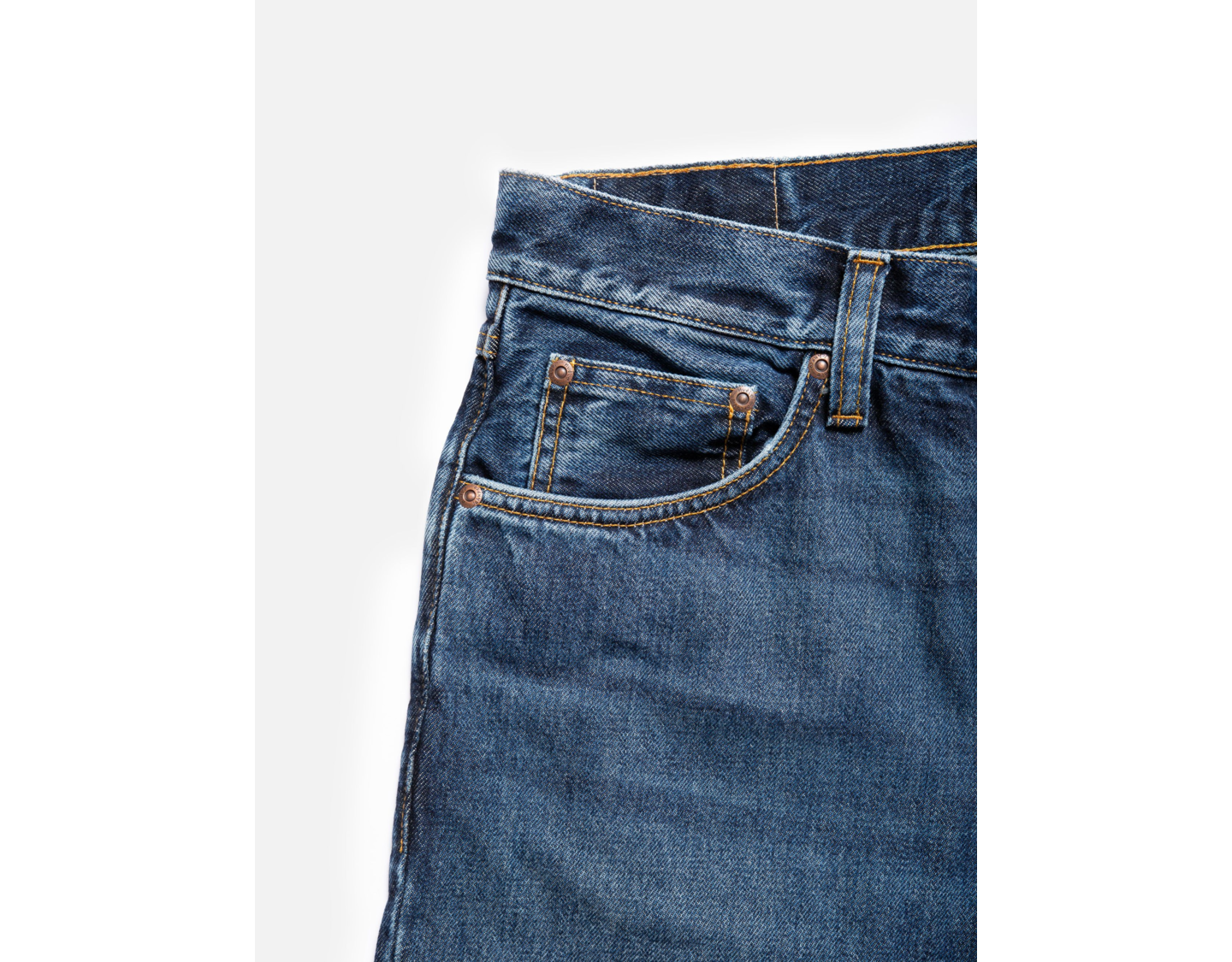 Nudie Jeans Gritty Jackson Blue Soil - Behind the Pines