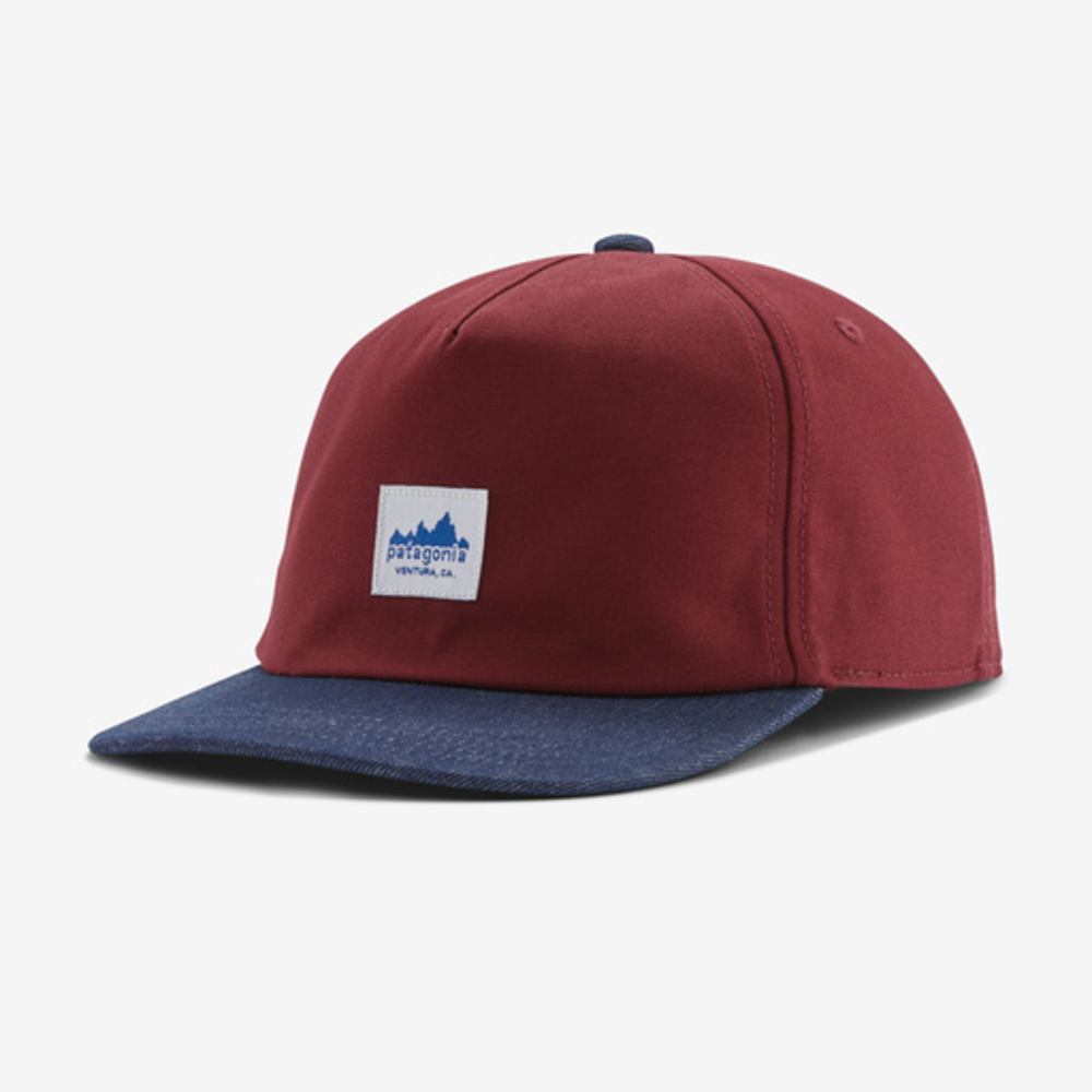 Patagonia Range Cap Carmine Red - Behind the Pines