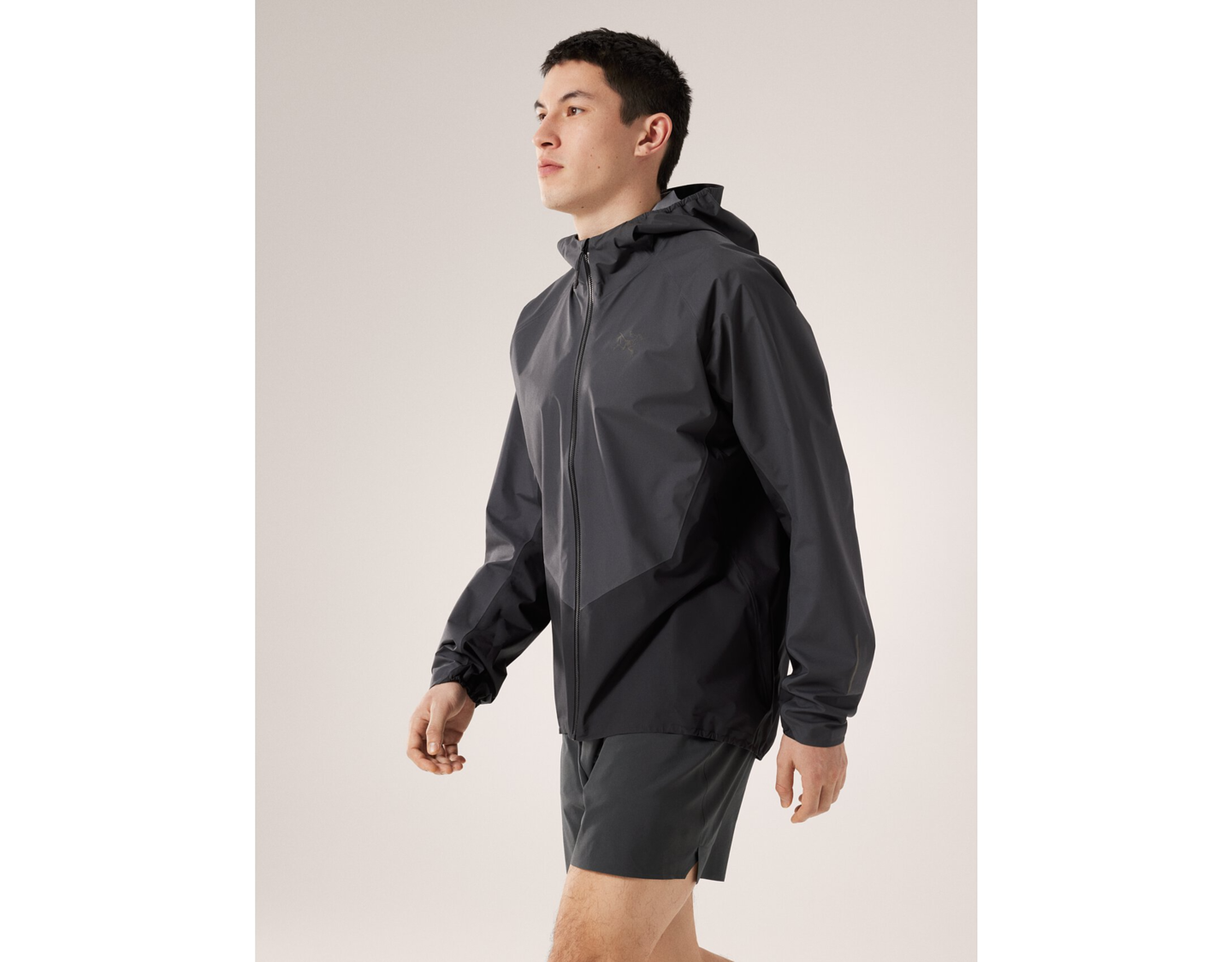 Arc'Teryx Norvan Shell Jacket Graphite / Black - Behind the Pines